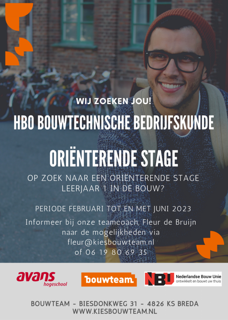 NBU en Bouwteam slaan handen ineen! - NBU